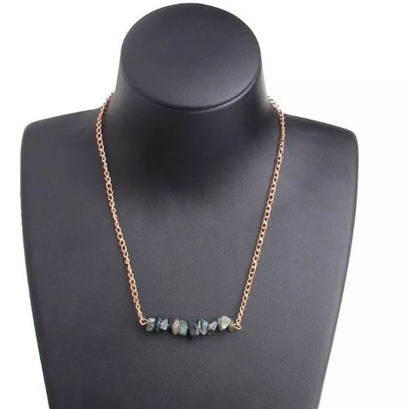 Pawsitively Posh | Jewelry | Leesie Dainty Natural Stone Choker ...